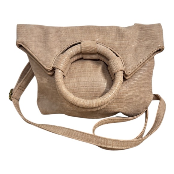 Anthropologie | Bags | Anthropologie Alisa Foldover Vegan Pu Leather ...